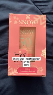 DHERBS Snow tinted moisturizer, Beauty & Personal Care, Face, Face Care ...