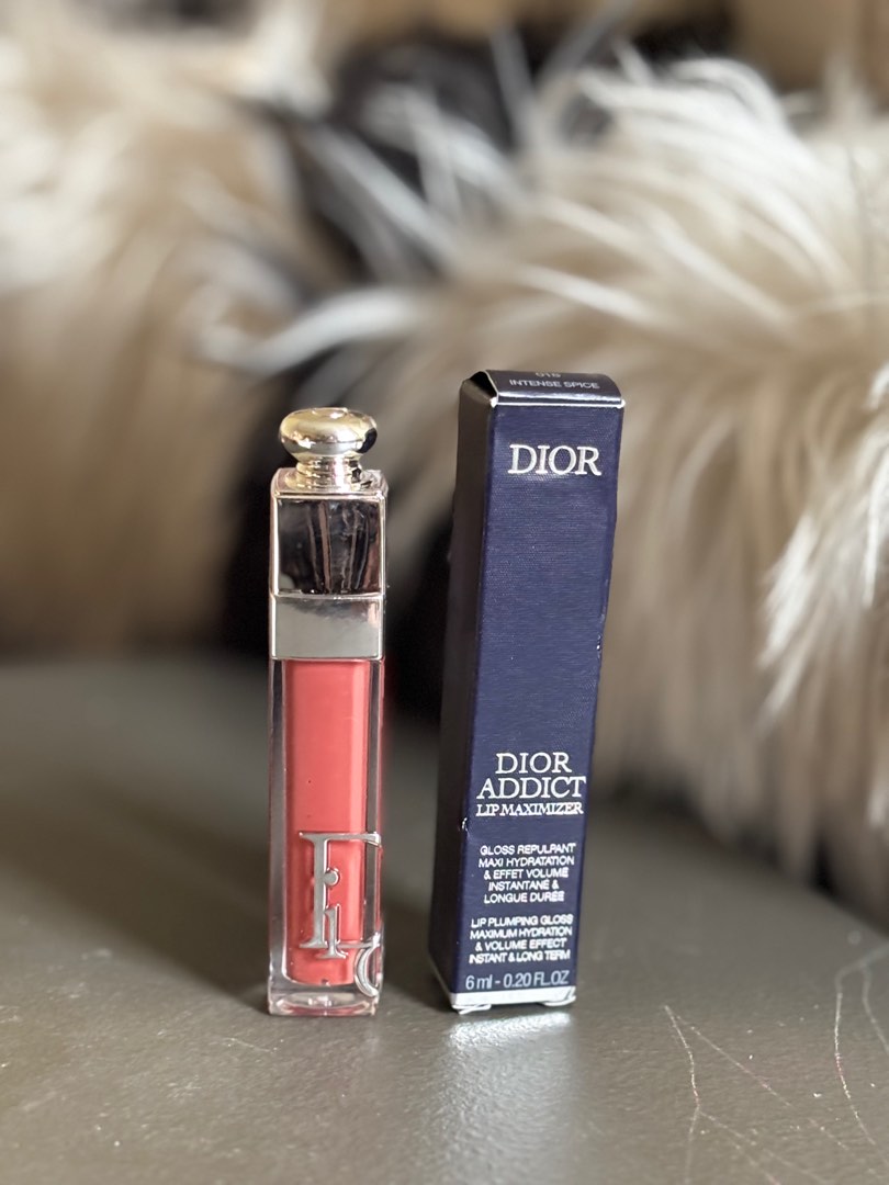 Dior lip maximizer intense spice, Beauty & Personal Care, Face, Makeup ...
