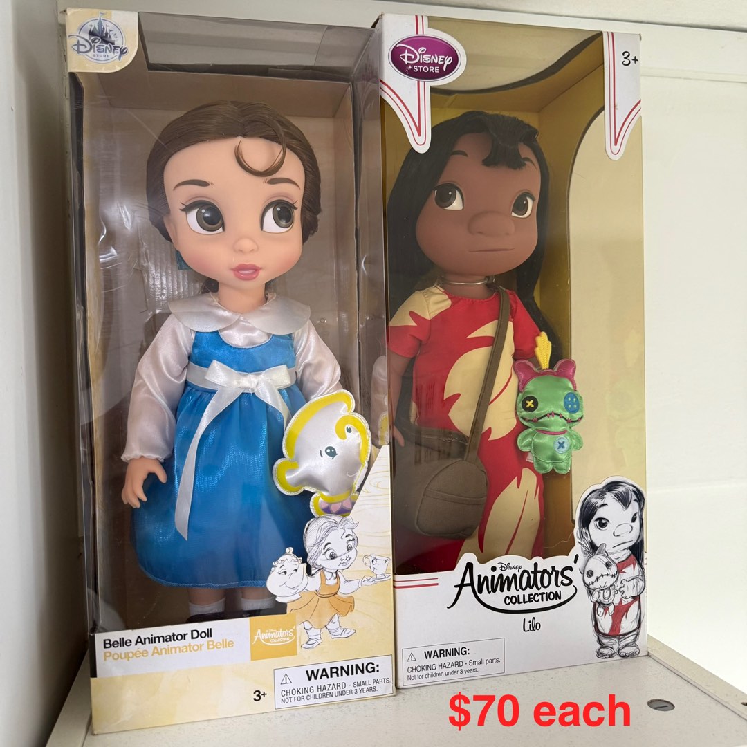 Disney Animator Dolls, Hobbies & Toys, Toys & Games on Carousell