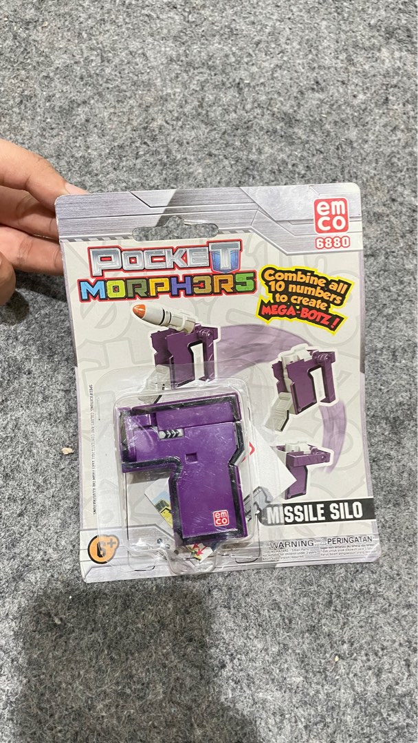Emco Mega Botz Pocket Morphers Number 7, Toys & Collectibles, Mainan di ...