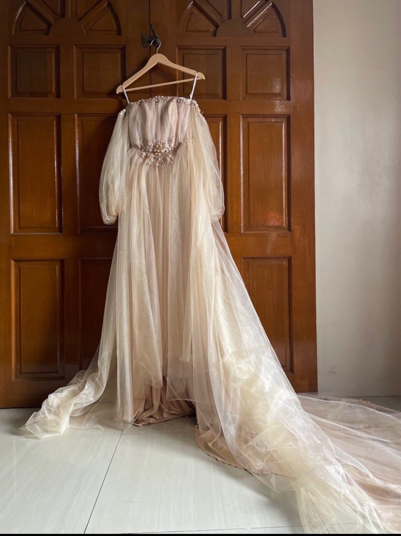 Enchanted gown, Women's Fashion, Dresses & Sets, Evening dresses ...