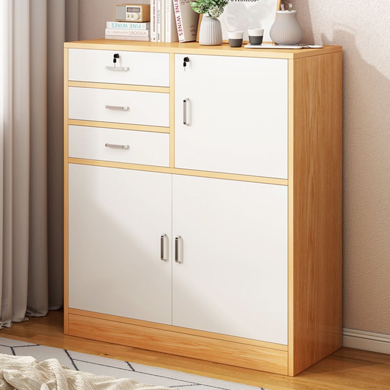 File Cabinet Locker Office File Storage Cabinet Large Capacity Low ...
