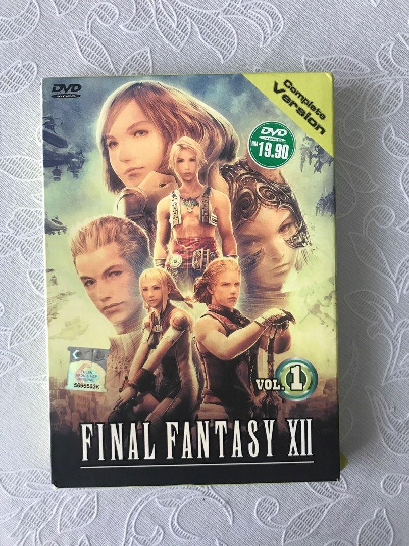 FINAL FANTASY XII VOL 1 DVD, Hobbies & Toys, Music & Media, CDs & DVDs ...