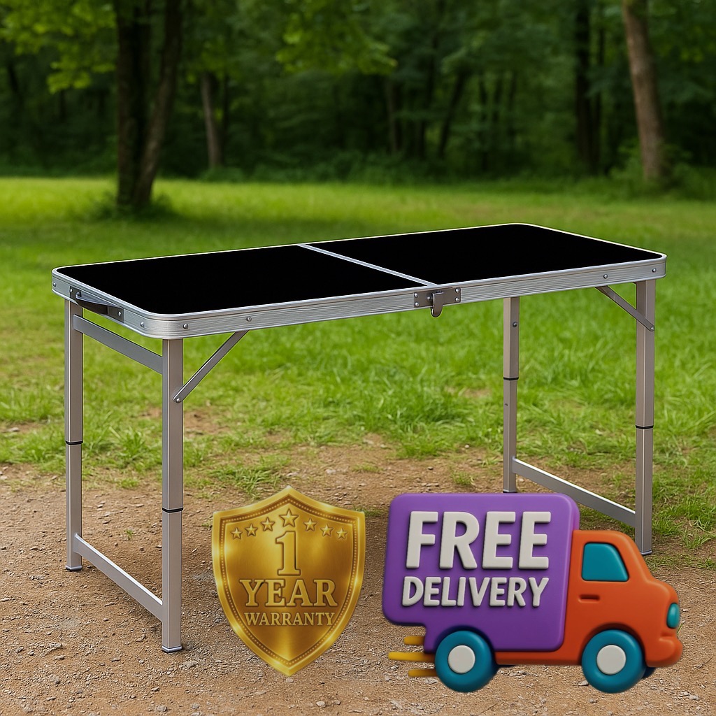 [FREE DELIVERY] Foldable Camping Table | Outdoor Folding Table ...