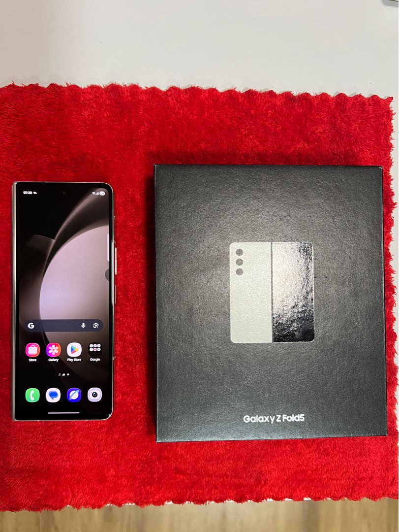 Galaxy Z Fold 5 1 TB Cream, Mobile Phones & Gadgets, Mobile Phones ...
