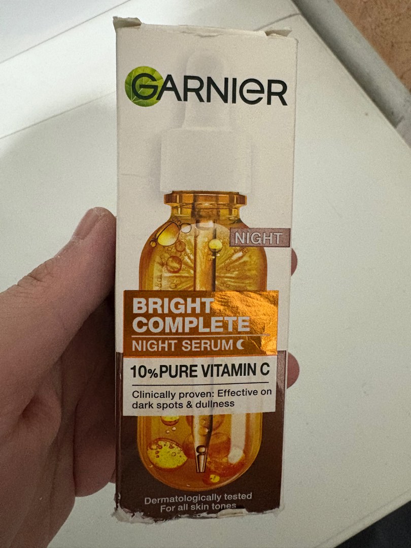 Garnier Night Serum, Beauty & Personal Care, Face, Face Care on Carousell