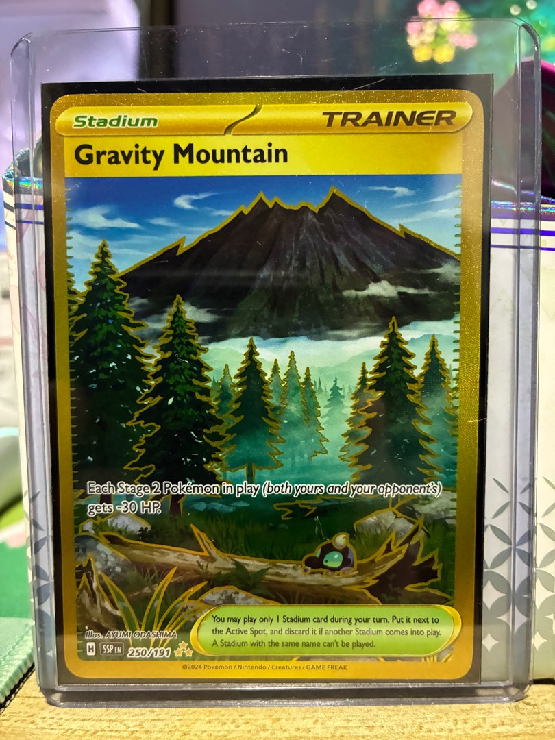 Gravity Mountain 250/191 SV08: Surging Sparks, Hobbies & Toys, Toys ...