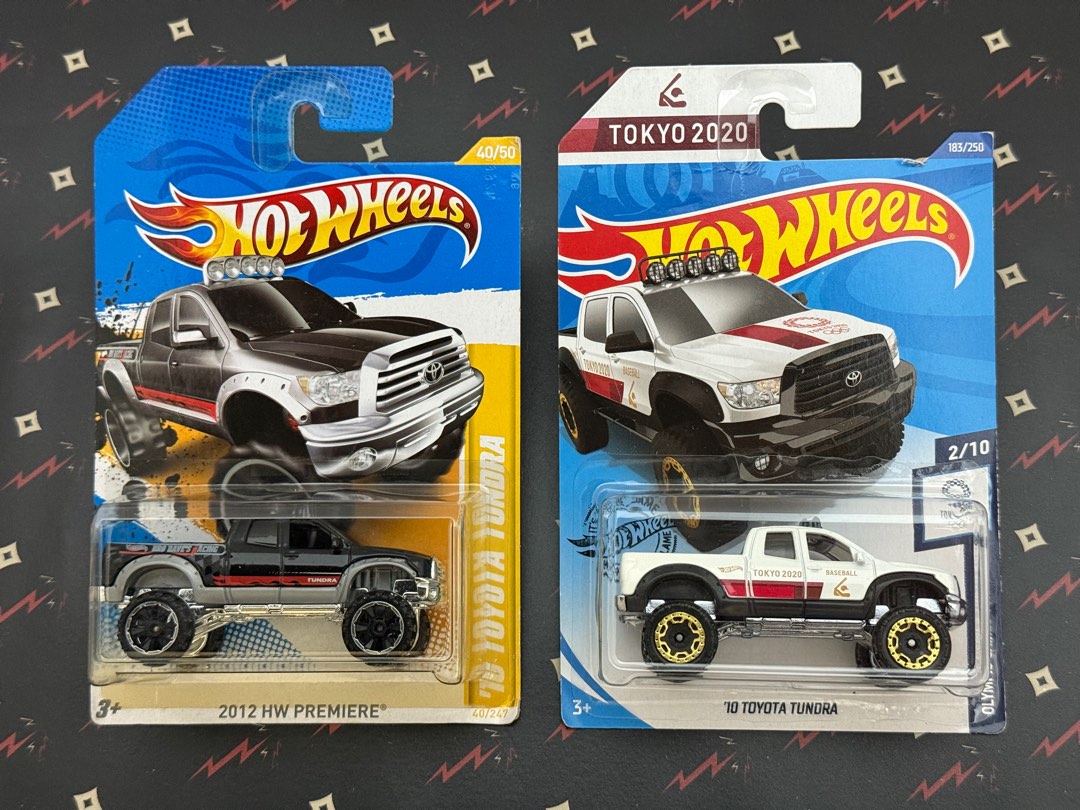 Hot Wheels Toyota ’10 Tundra Bro Dave’s Racing Black Hotwheels white ...