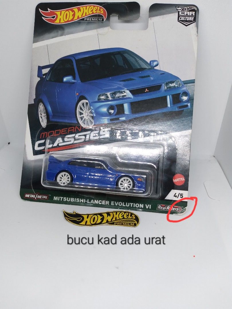 HOTWHEELS, HOT WHEELS PREMIUM / CAR CULTURE - MITSUBISHI LANCER ...