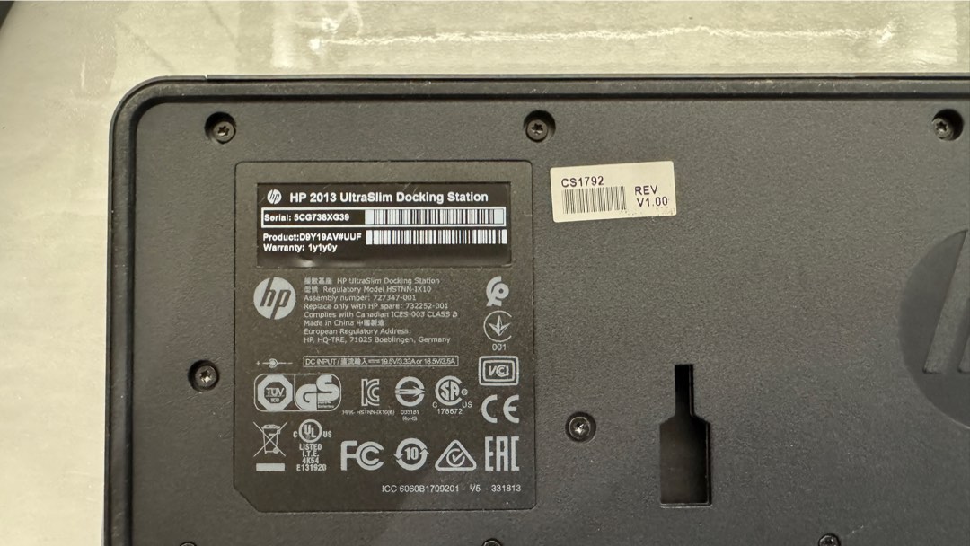 HP 2013 Ultraslim Docking Station, Computers & Tech, Parts ...