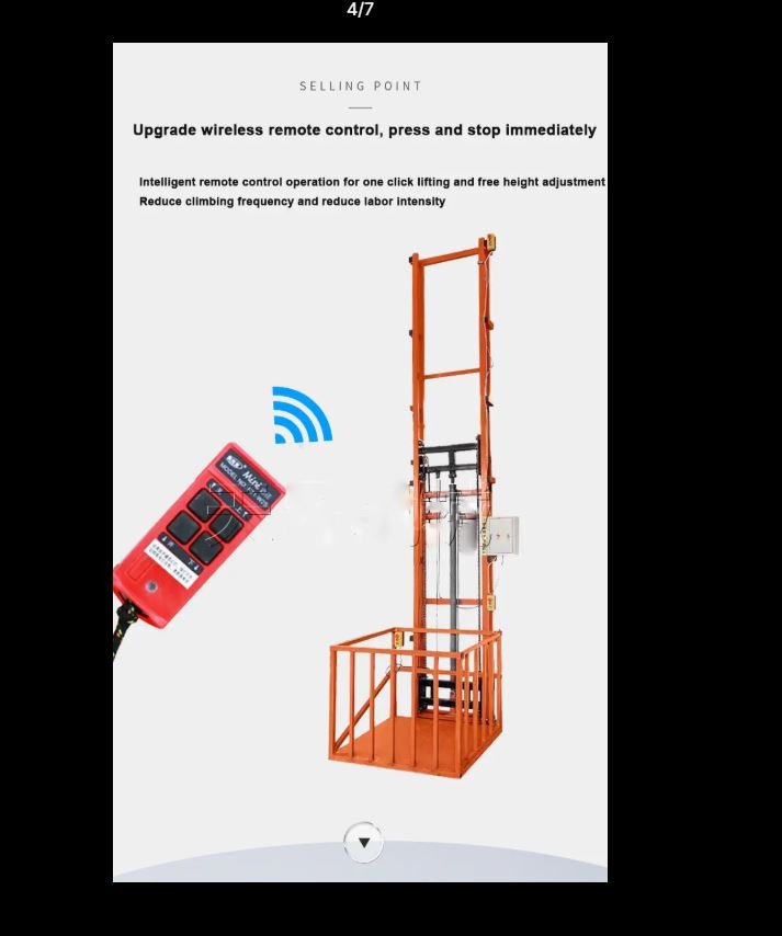 HYDRAULIC CARGO LIFT 3 METERS WITH REMOTE 1 TON CAPACITY, Commercial ...