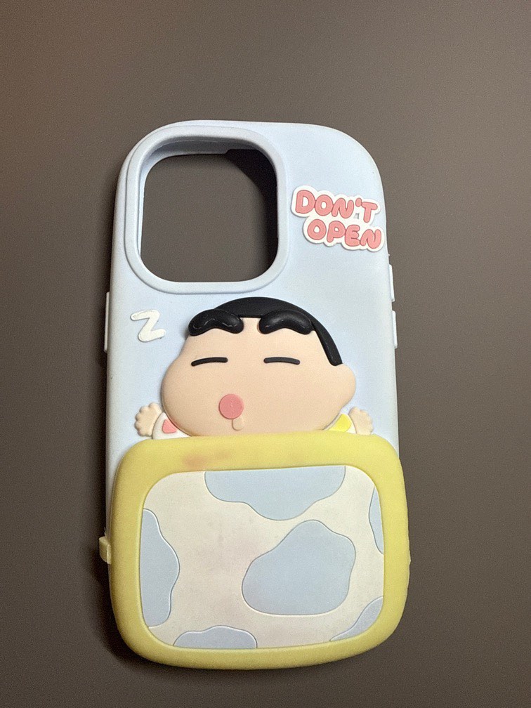 [iPhone 15 Pro] Fun 3D Crayon Shinchan iPhone Casing, Mobile Phones ...