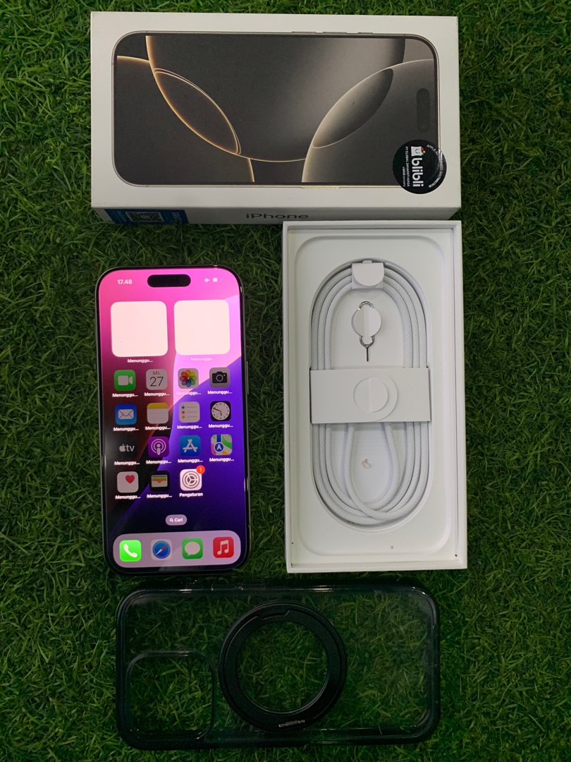 Iphone 16 pro 256gb ibox, Telepon Seluler & Tablet, iPhone, undefined ...