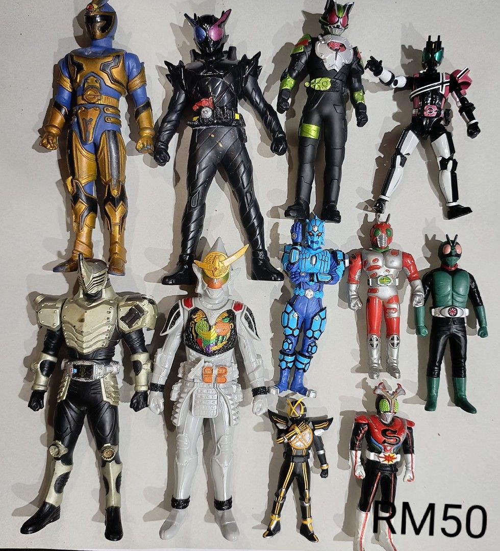 kamen rider set, Hobbies & Toys, Toys & Games on Carousell