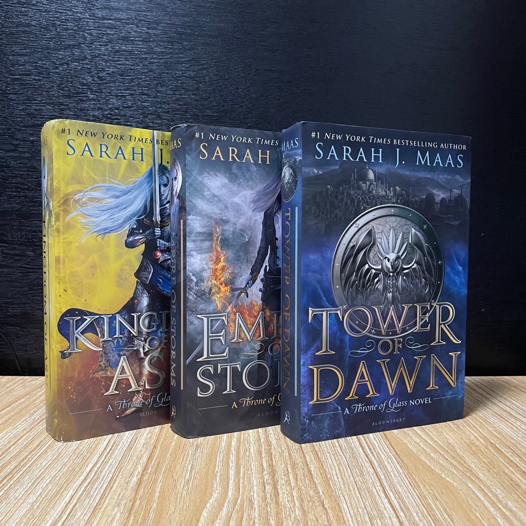 (Throne of Glass) Kingdom of Ash, Tower of Dawn, Empire of Storms ...
