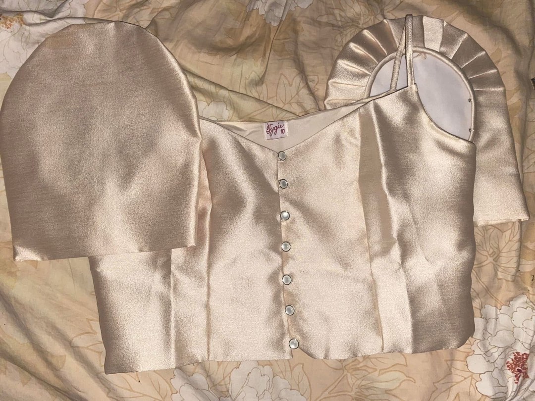 Kultura Tygie Lupita Filipiniana Blouse, Women's Fashion, Dresses ...