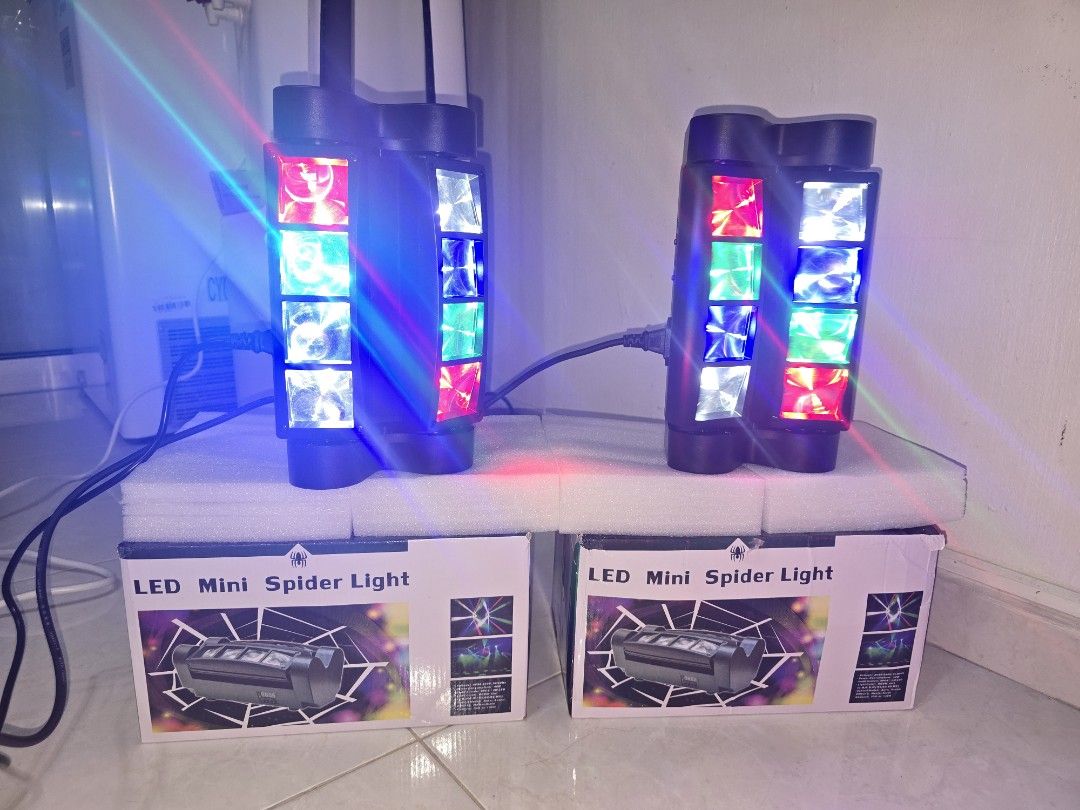 LED Mini Spider Light, Hobbies & Toys, Stationery & Craft, Occasions ...