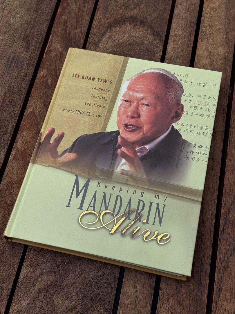 Lee Kuan Yew Keeping My Mandarin Alive, Hobbies & Toys, Books ...