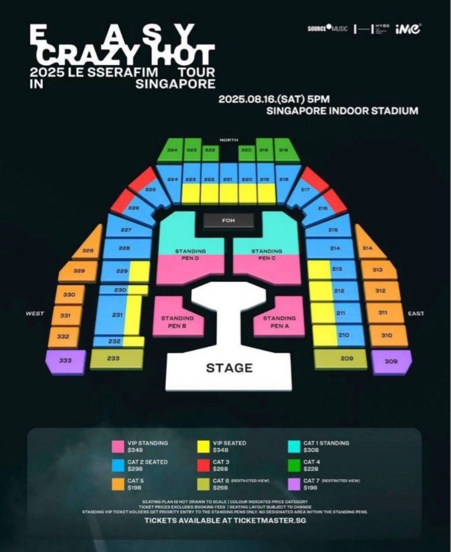 LESSERAFIM WORLD TOUR, Tickets & Vouchers, Event Tickets on Carousell