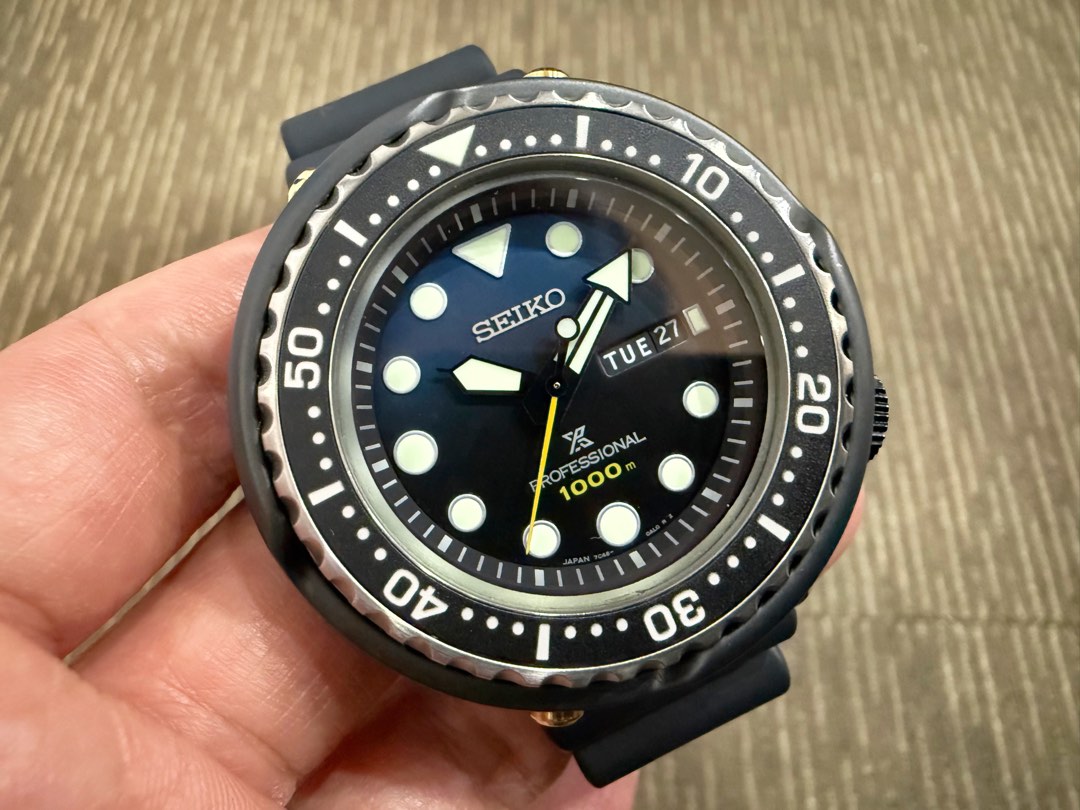 Like New Sep 24 Local Seiko Prospex Titanium Ceramic 1000m Tuna 35th ...