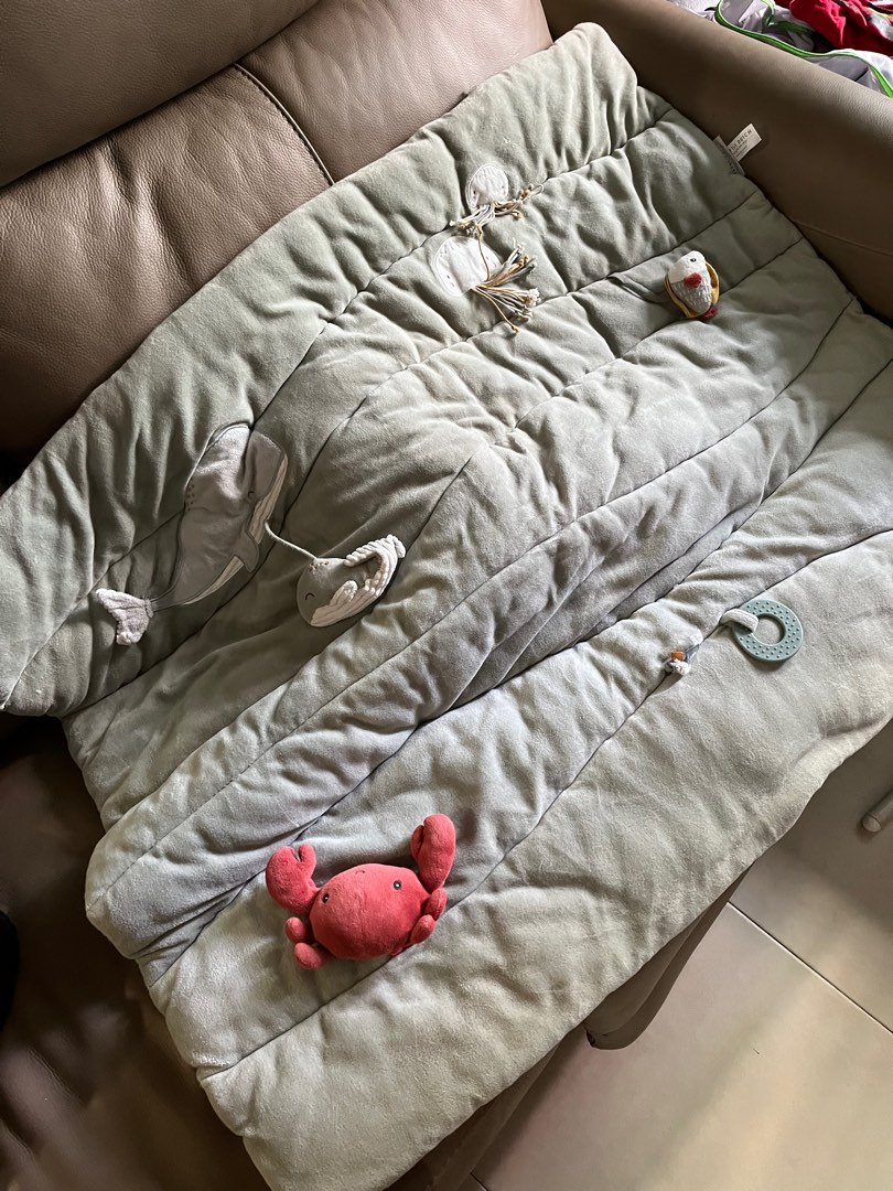 Little Dutch PLAYMAT Ocean Blue, Babies & Kids, Infant Playtime on ...