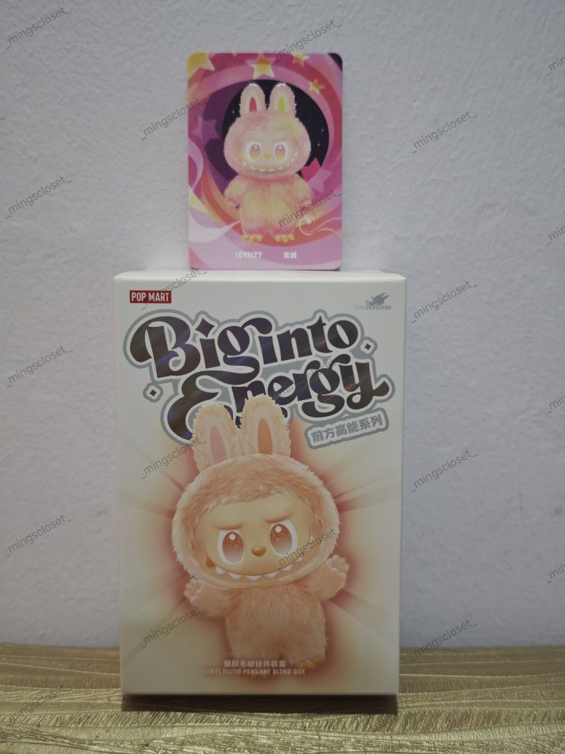 Loyalty Labubu V3, Hobbies & Toys, Toys & Games on Carousell