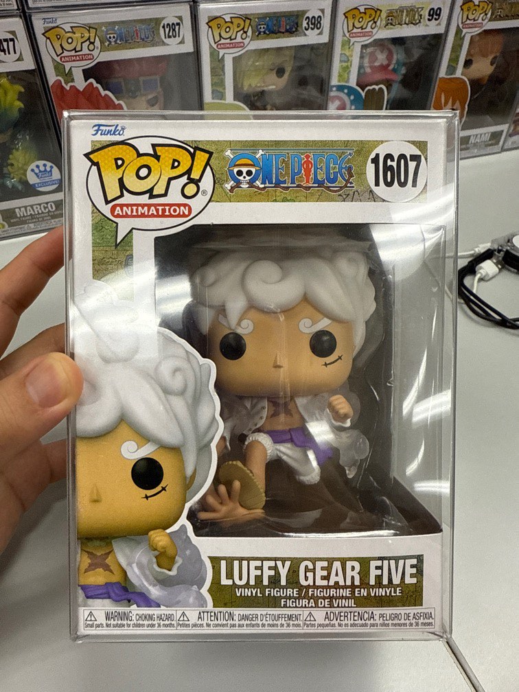 Luffy Gear Five #1607 Funko Pop, Hobbies & Toys, Toys & Games on Carousell