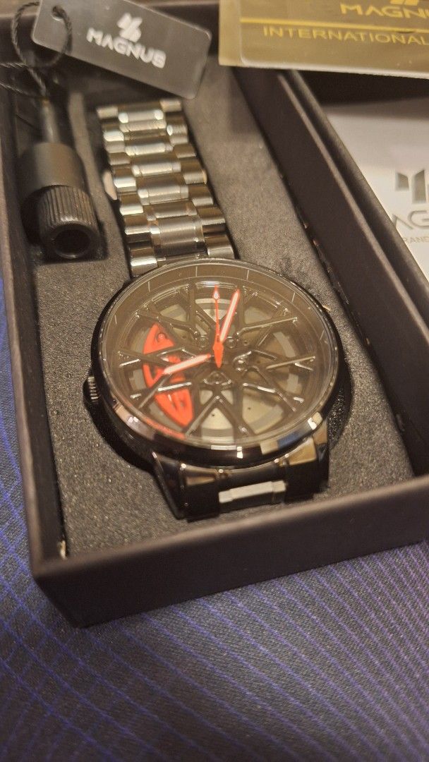 Magnus (BMW M series) spinning watch, Men's Fashion, Watches ...