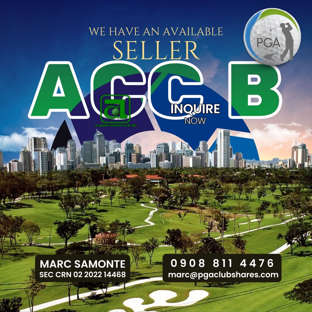 Manila Golf and Alabang Country Club share, Sports Equipment, Sports ...
