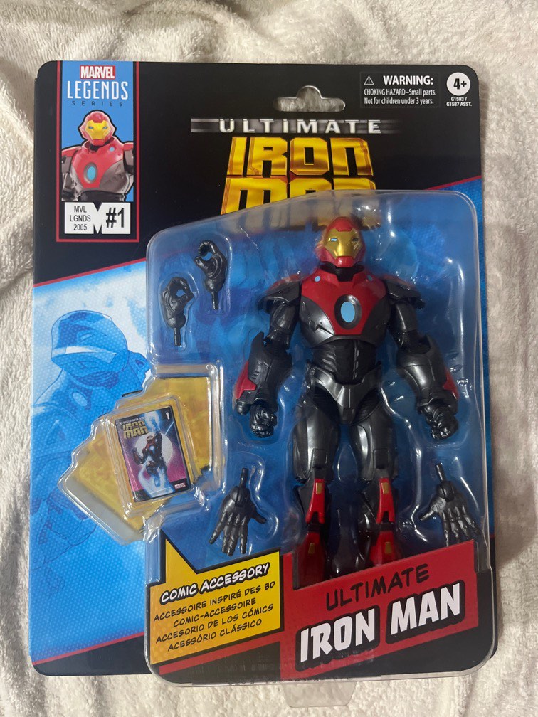 Marvel Legends Ultimate Iron Man MOC, Hobbies & Toys, Toys & Games on ...