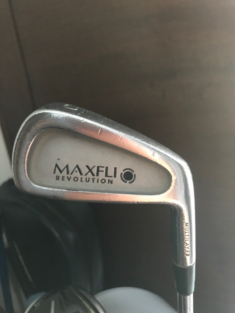 Maxfli revolution iron set (PW-5 iron, missing 7 iron), Sports ...