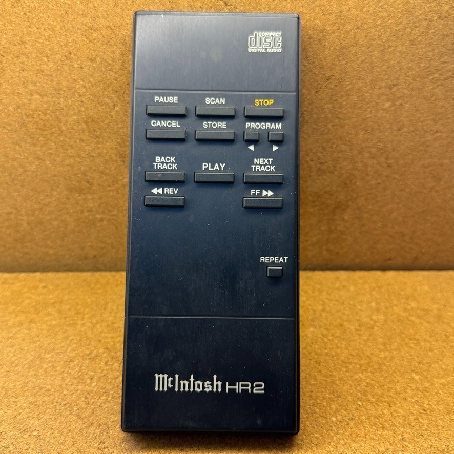Mcintosh HR2 Remote Control, TV & Home Appliances, TV & Entertainment ...