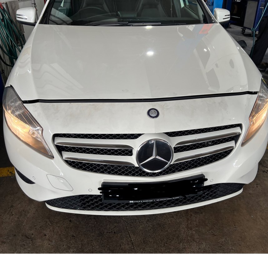 Mercedes Benz A200 (270)change water pump, Car Accessories, Car ...