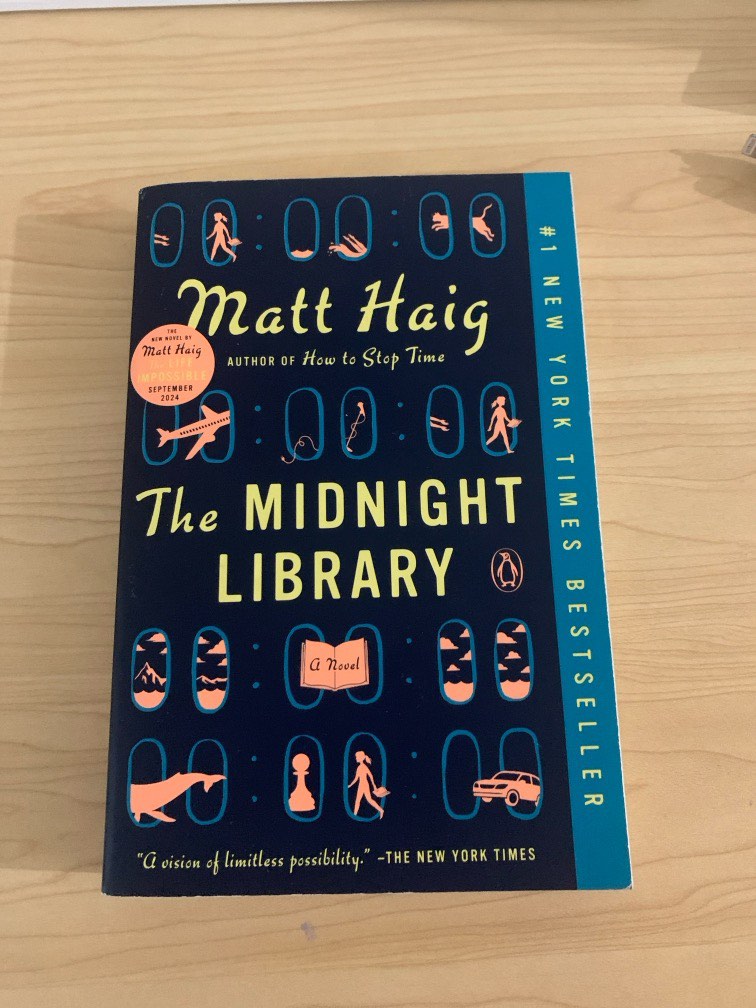 Midnight Library (Matt Haig), Hobbies & Toys, Books & Magazines ...