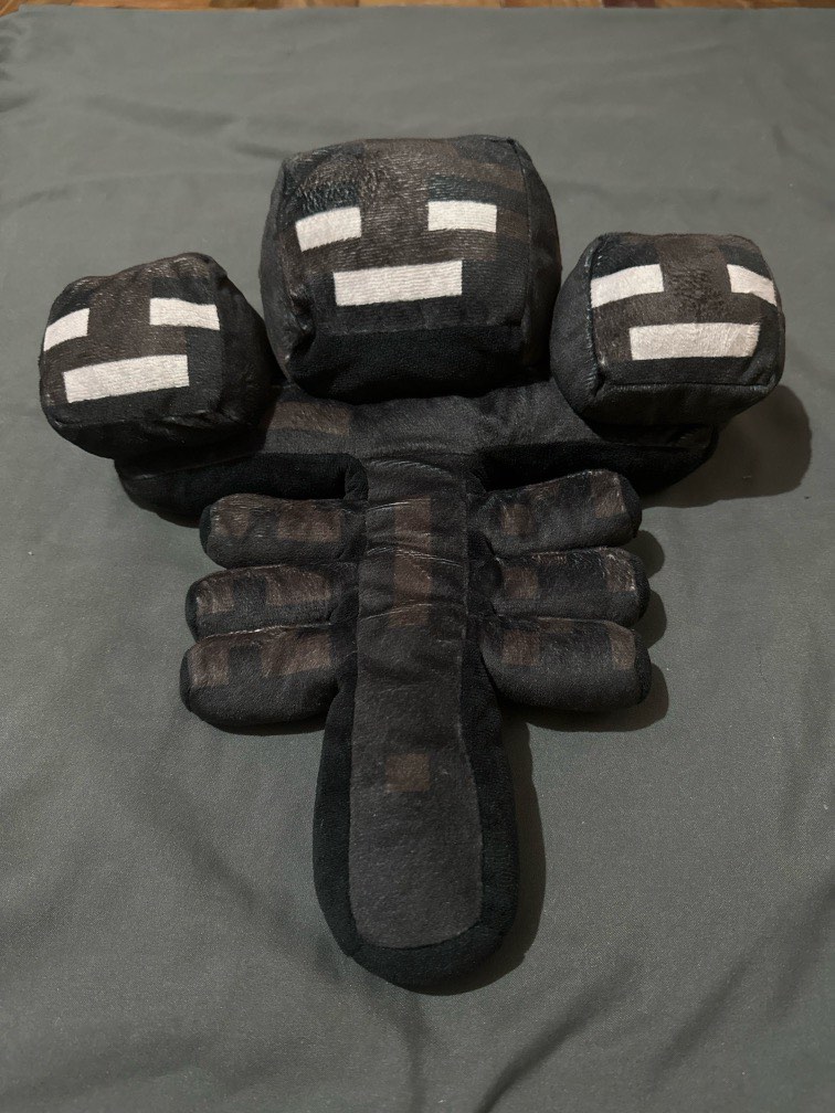 Minecraft Wither Creeper Big Plush, Hobbies & Toys, Toys & Games on ...