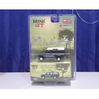 mini gt miniGT #151 Land Rover Defender 1985 County Station Wagon Grey ...