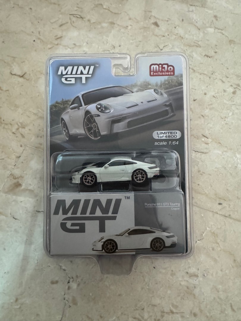 Mini GT Porsche 911 GT3 Touring Crayon, Hobbies & Toys, Toys & Games on Carousell