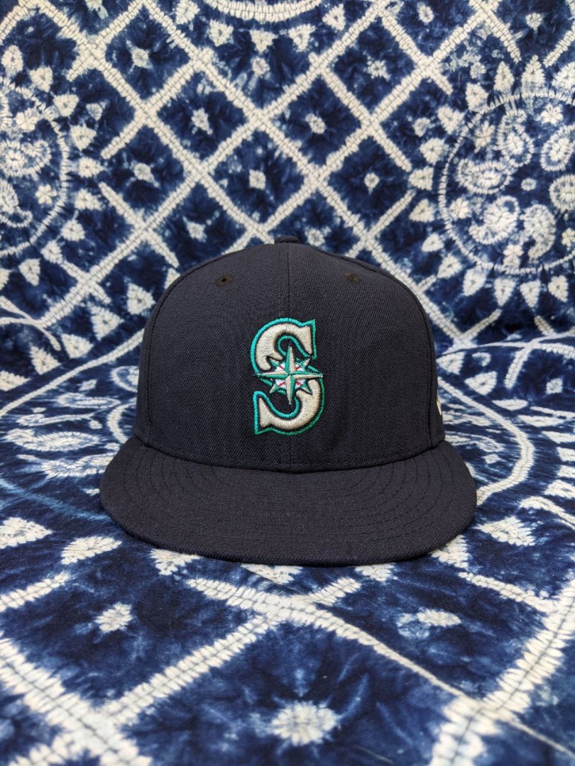 MLB Mariners Seattle New Era 59Fifty Fitted Hat, Men's Fashion, Watches ...