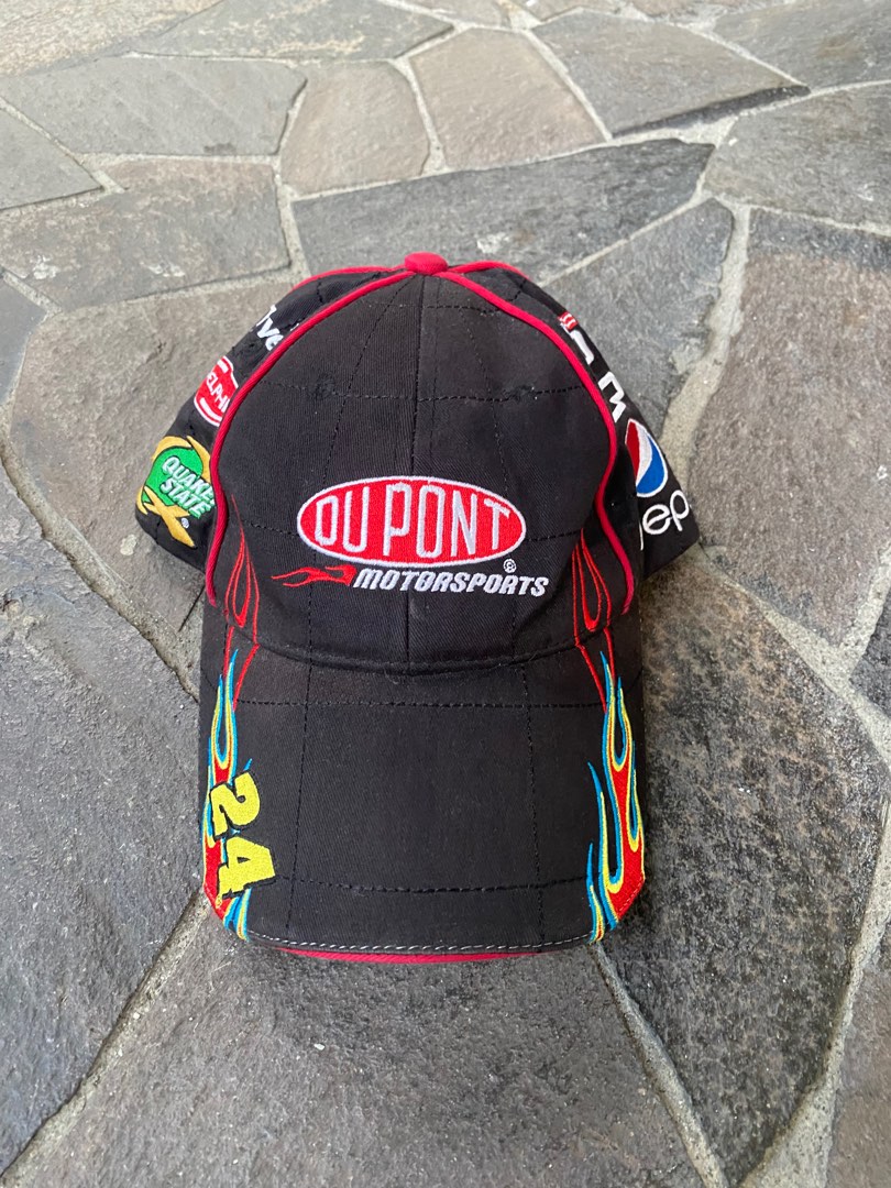 Nascar flame cap, Men's Fashion, Watches & Accessories, Caps & Hats on ...