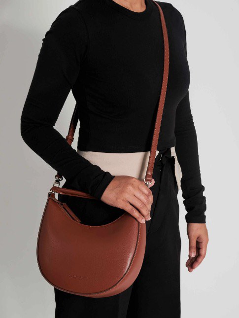 Nazifi Nazri Moon Bag, Women's Fashion, Bags & Wallets, Cross-body Bags ...