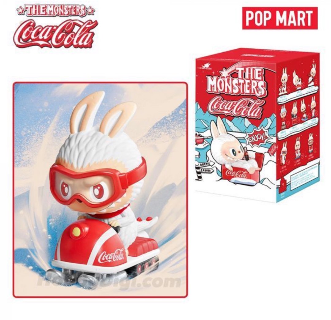 new labubu crazy ride coca cola popmart, Hobbies & Toys, Toys & Games ...