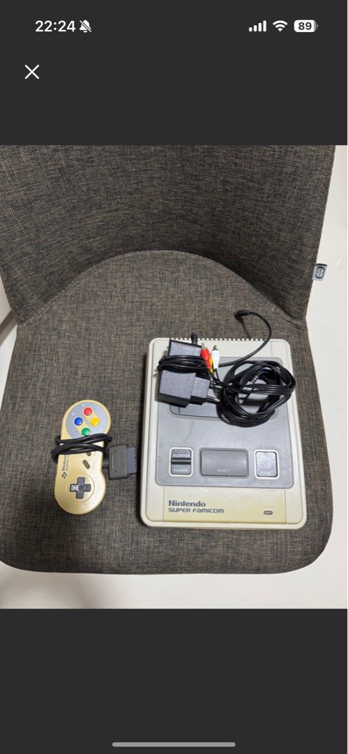 Nintendo Super Famicon console, Video Gaming, Video Game Consoles ...