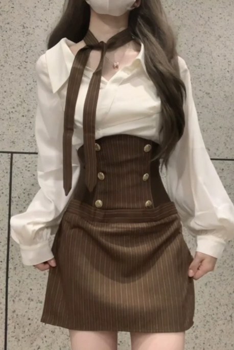 office core/ siren core outfit set!, Women's Fashion, Dresses & Sets ...