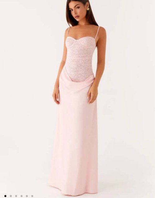 Peppermayo Romy Maxi Dress Pink, Women's Fashion, Dresses & Sets, Dresses on Carousell