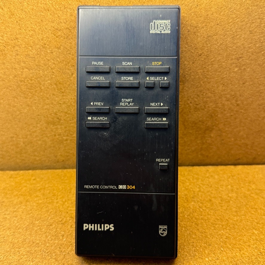 Philips CD 304 Remote Control, TV & Home Appliances, TV & Entertainment ...