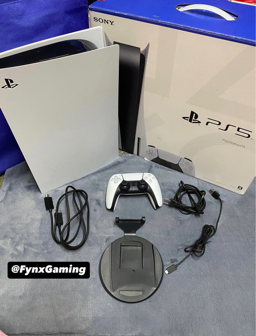 Playstation 5 ( ps5 ) Disc Edition Fullset Box FREE 1 CD GAMES, Video ...