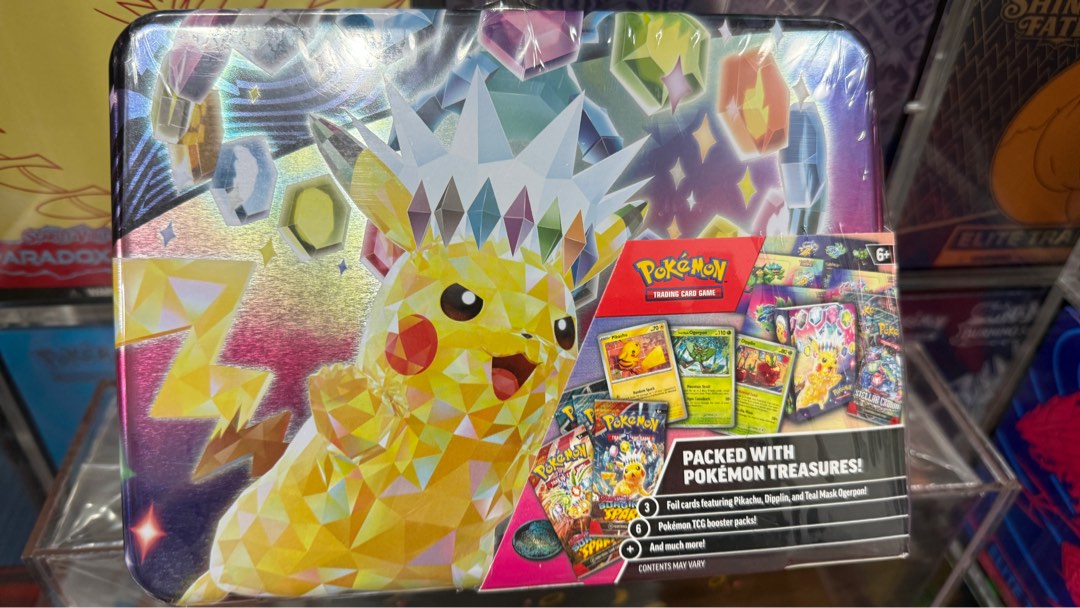 Pokemon 2024 Collector Chest Tin Box, Hobbies & Toys, Toys & Games on ...