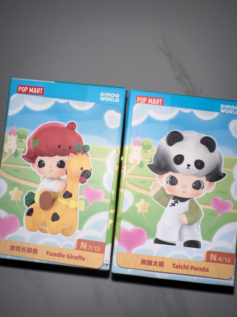 Popmart Dimoo animal kingdom, Hobbies & Toys, Memorabilia ...
