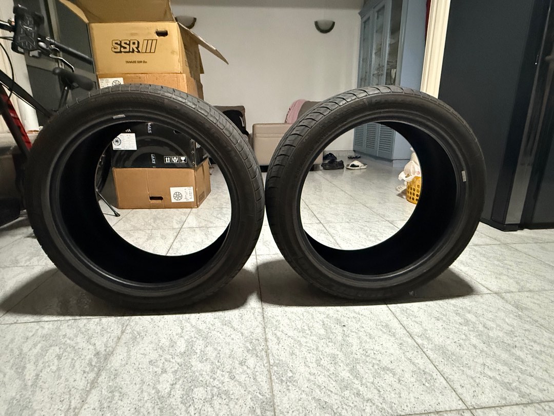 PracticalMax tyres for 19” rims (x2 pieces), Car Accessories, Tyres ...