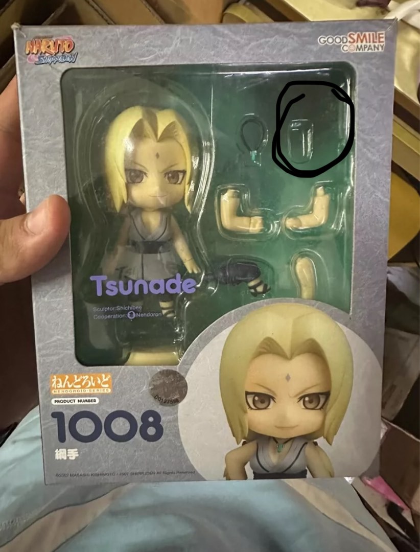 Pre order tsunade nendoroid naruto full payment rm300 missing pet part ...